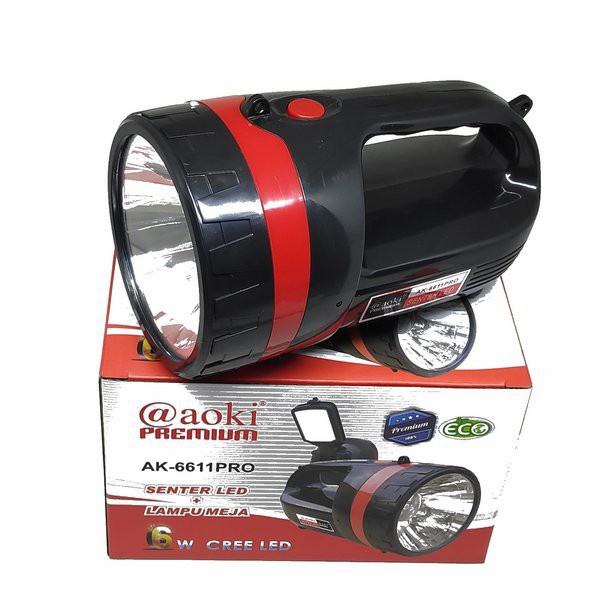 Jual COD SENTER LED + LAMPU BELAJAR OAKI AK-6611PRO//SENTER AOKI AK ...