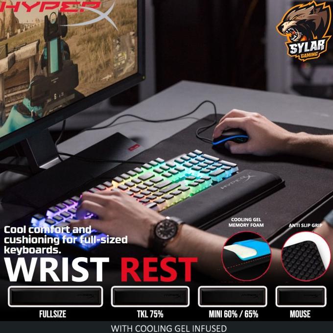 Jual [COD] HyperX Wrist Rest Cool Gel For Gaming Keyboard EKSLUSIF Kode ...