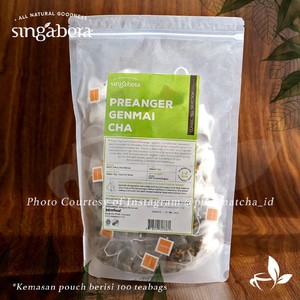 Jual Singabera Teh Premium Indonesia - Singabera Preanger Genmaicha ...