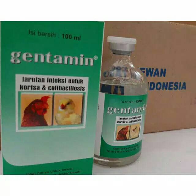 Jual LARUTAN INJEKSI GENTAMIN Medion 100 ml | Shopee Indonesia
