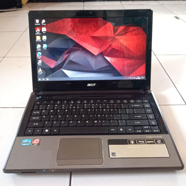 Jual Acer 4745G Intel Core i7 RAM 4GB SSD 128GB Ati Radeon Windows 10 ...