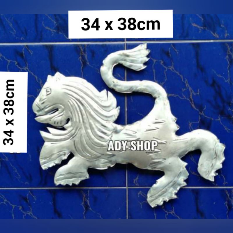 Jual ornamen pagar besi tempa klasik minimalis aksesoris motif singa ...