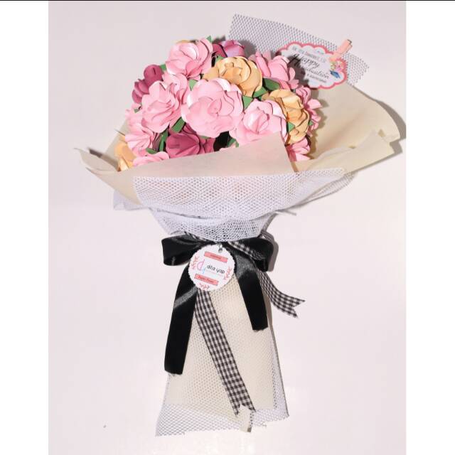 Jual Buket Bunga Kertas (L) | Shopee Indonesia