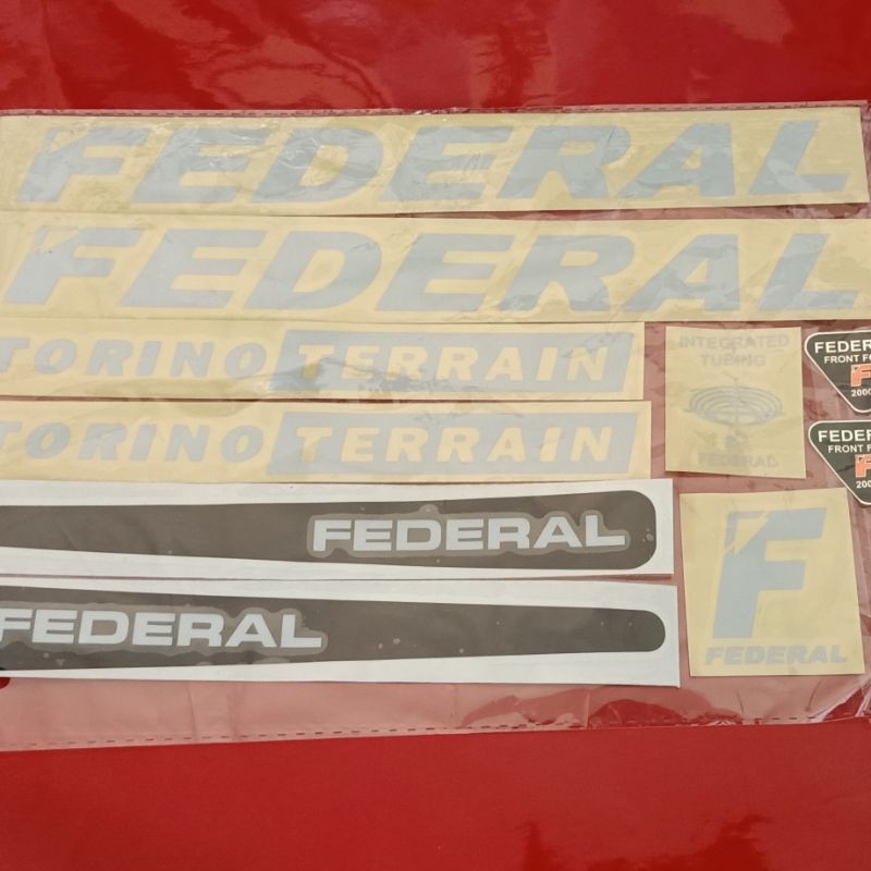 Jual stiker sepeda federal Torino terrain | Shopee Indonesia