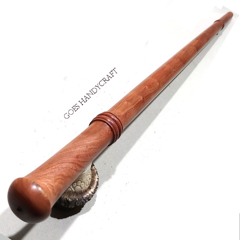 Jual TONGKAT KOMANDO POLOS KAYU SETIGI / SANTEKI ASLI ALAMI NATURAL ...