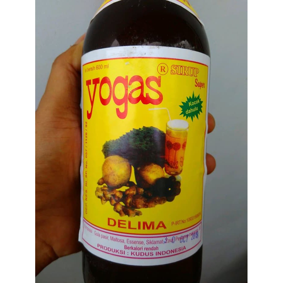 Jual Sirup yogas khas jawa kudus frambozen | Shopee Indonesia