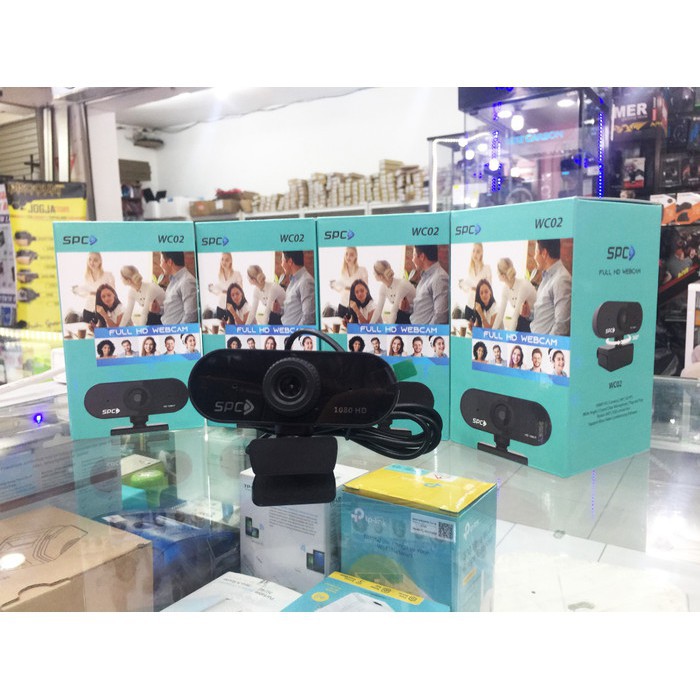 Jual Webcam SPC WC02 1080HD / 2MP Full HD - Web Cam SPC WC 02 | Shopee ...