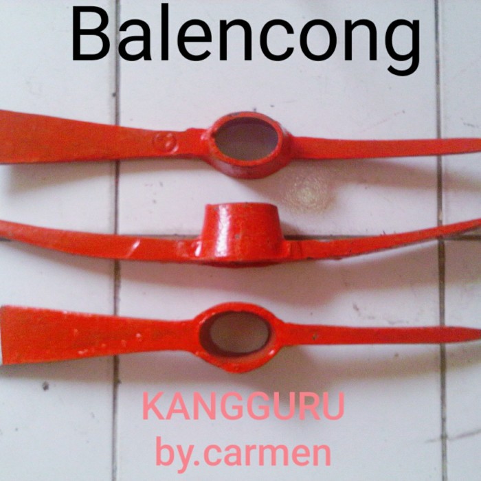 Jual Balencong / Ganco Batu / Pecok Batu / Cangkul Burung BAJA | Shopee ...