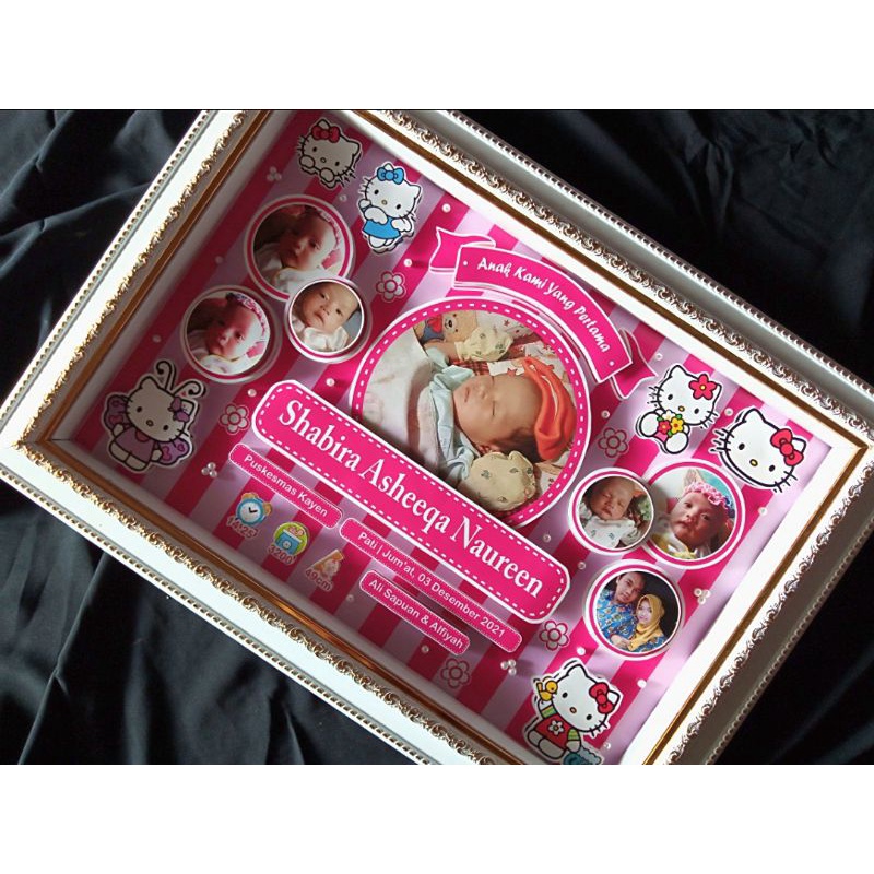 Jual Biodata Baby 3D 15R | Biodata Pop Up | Papan Nama | Baby Born ...