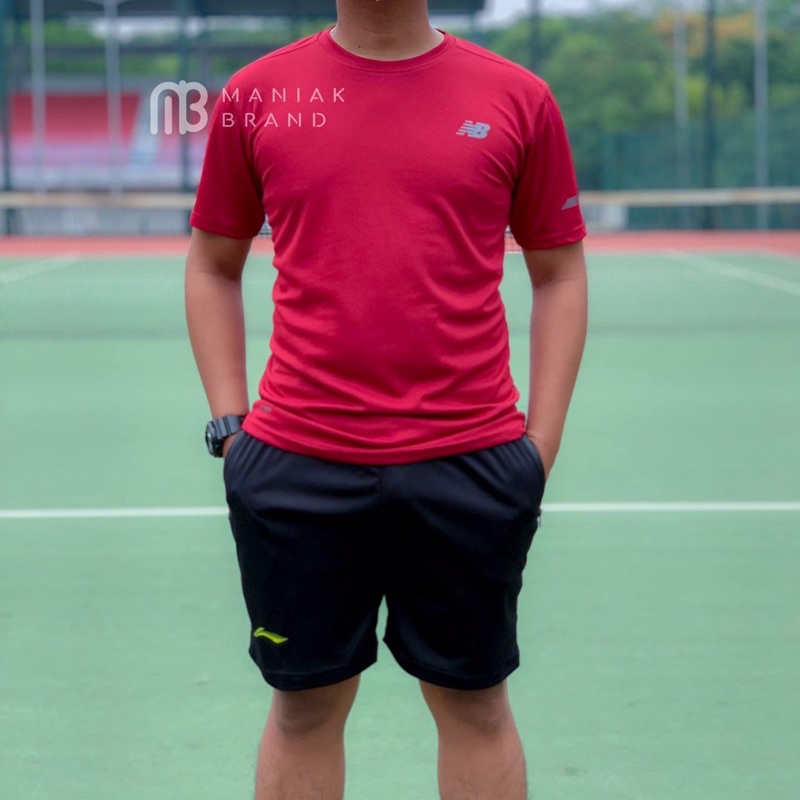 Jual KAOS TRAINING PRIA/MEN TSHIRT RUNNING BAJU LARI DRI FIT GYM KAOS ...