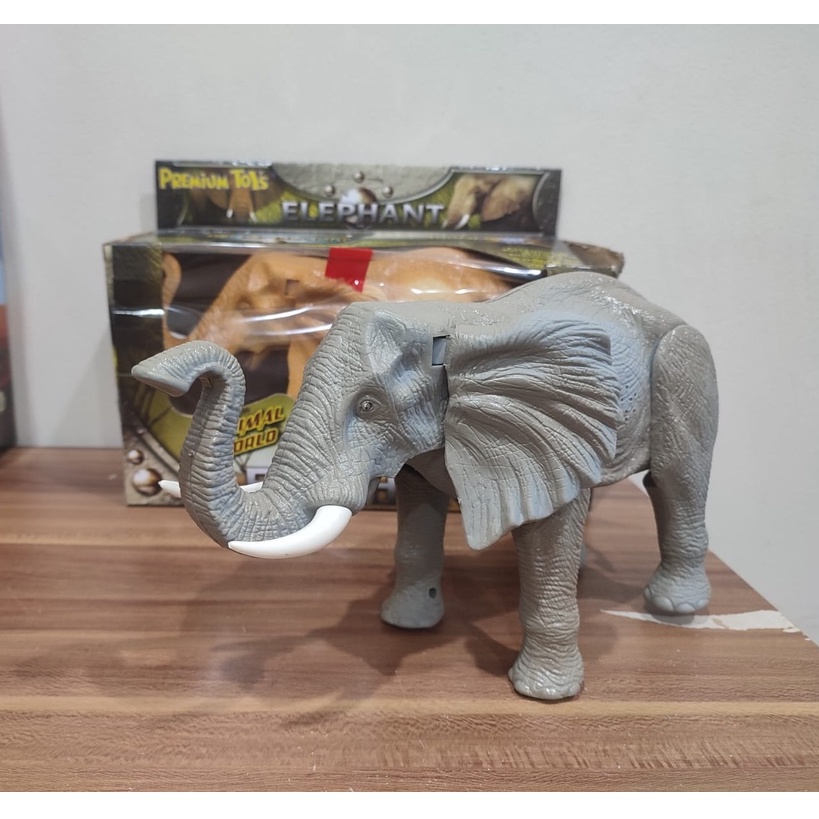 Jual Mainan Anak Gajah Robot Binatang Hewan Gajah Animal World Elephant ...