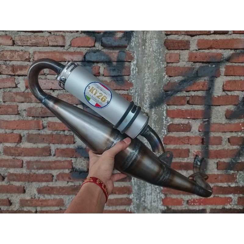 Jual Knalpot Racing Matic 2 Tak Sanex qj50 Venus Malika Hyosung By KY26 ...