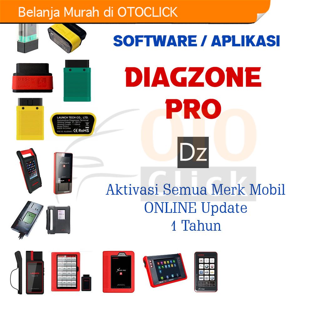 Jual Aktivasi Full Software Diagzone Pro Launch Easydiag Golo X431 ...