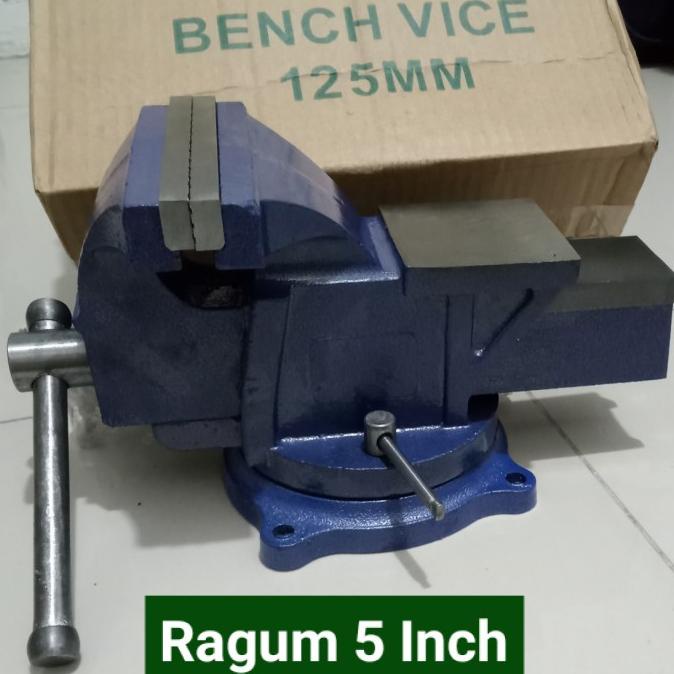Jual Ragum Catok 5" - Ragum Meja 5 Inch - Catok Paron 5" - Ragum Duduk ...