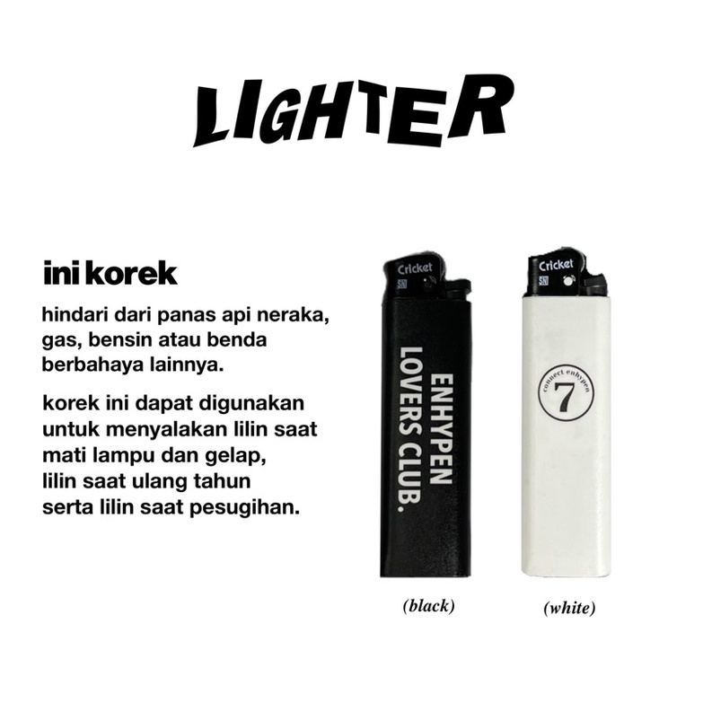 Jual [READY STOCK ] ENHYPEN THINGS ( POSTER KOREK MEMOPAD KEYCHAIN ...