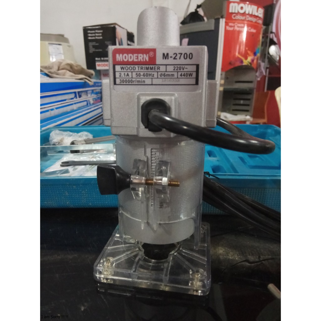 Jual MESIN PROFIL KAYU ROUTER TRIMMER MODERN M-2700 [ TERLARIS ...