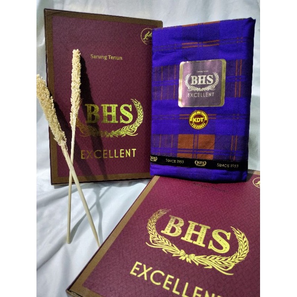 Jual Sarung Tenun BHS Excellent Original Olive BHS KDT Kombinasi Dua ...