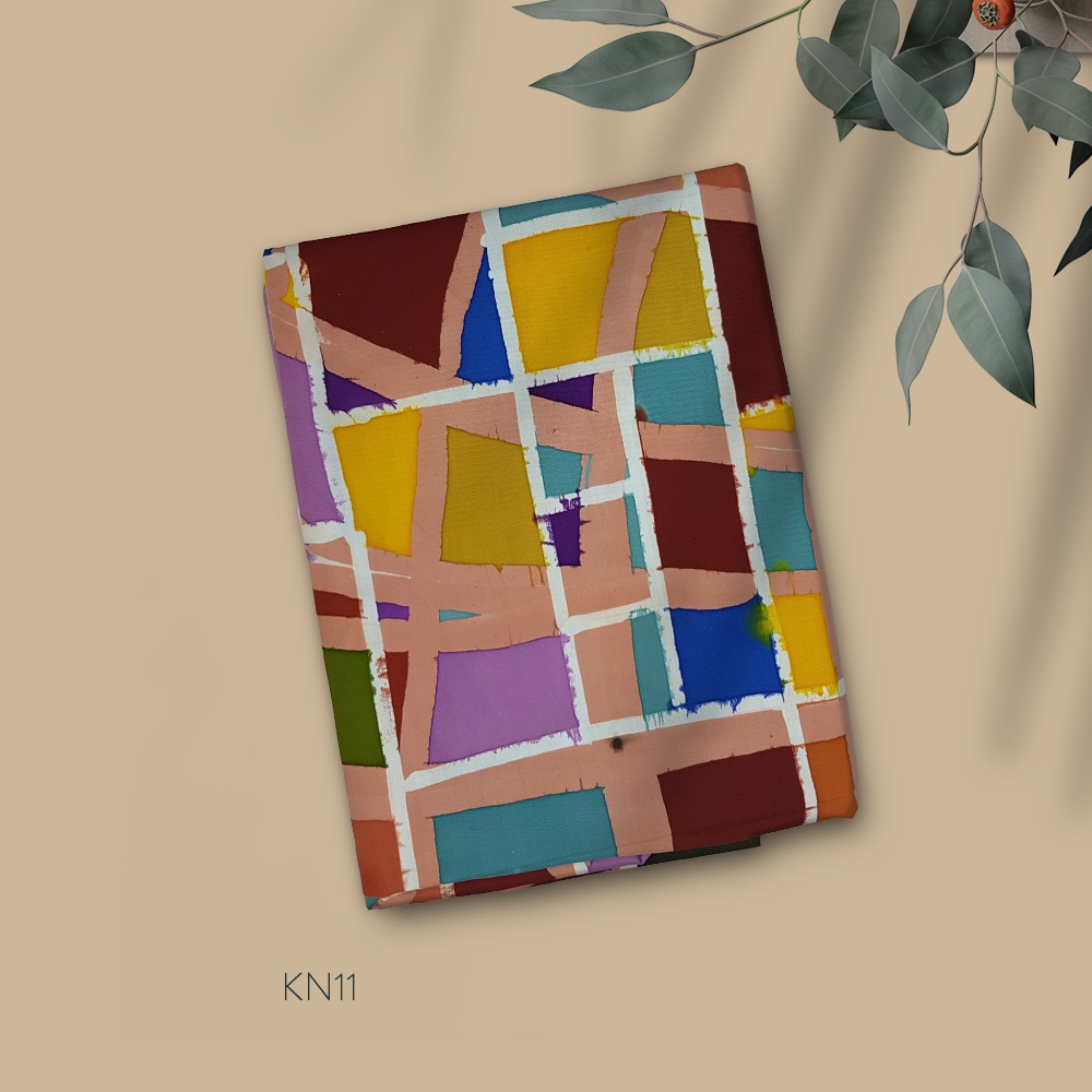 Jual Kain Batik Tulis Mahkota Laweyan Modern Kontemporer Kode KN11 | Shopee Indonesia