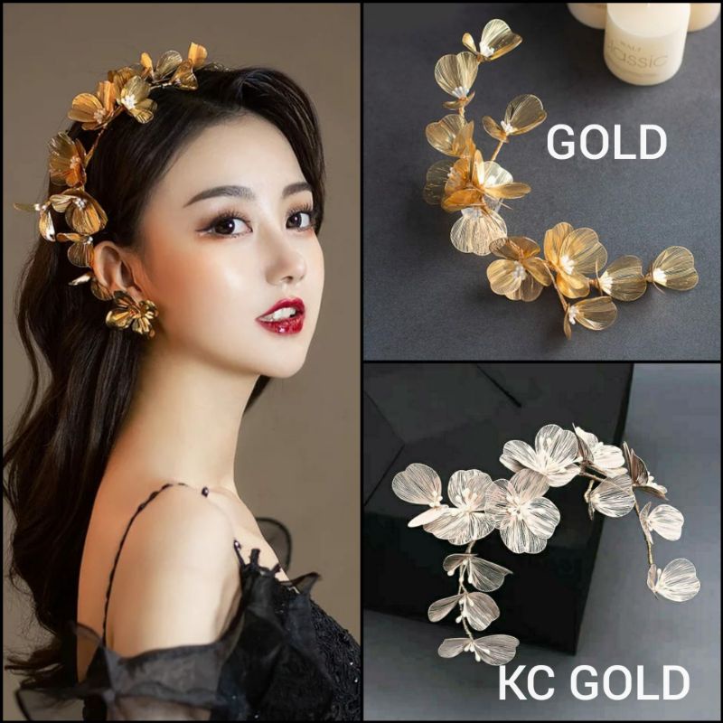 Jual Hairpiece hiasan rambut tiara wedding aksesoris pesta pengantin ...