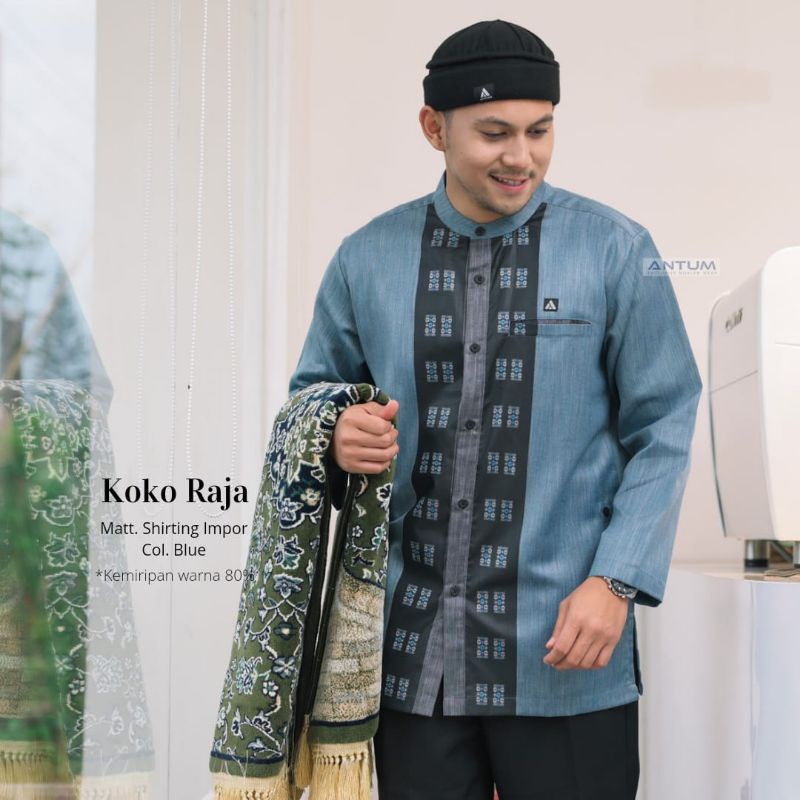 Jual Koko Baju Muslim Pria Model Raja By ANTUM | Shopee Indonesia