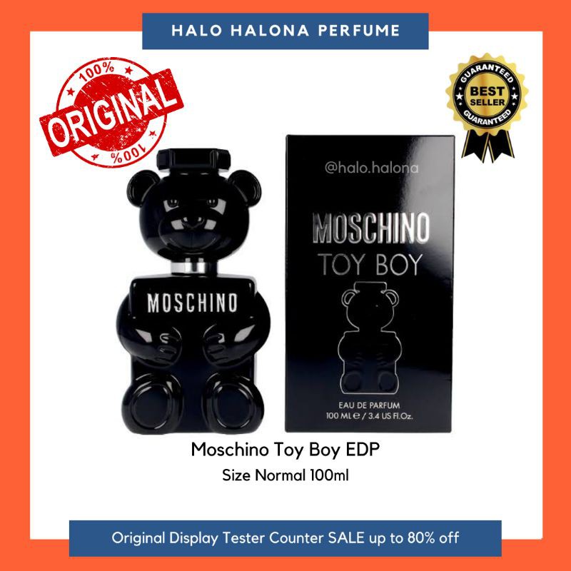 Jual Moschino Toy Boy EDP Box Segel Parfum Original Authentic Tester ...
