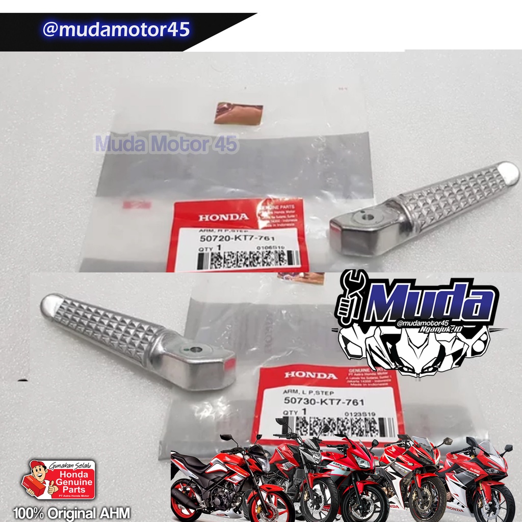 Jual PIJAKAN FOOT STEP BELAKANG CBR150R CB150R CB150X SONIC KANAN OR ...