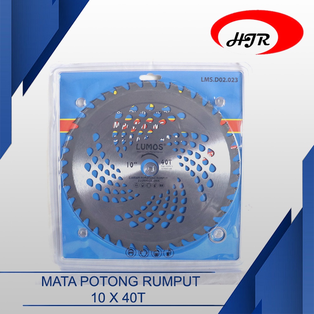 Jual Lumos Mata Potong Rumput 10" Mata Pisau Bulat Mesin Potong Rumput ...