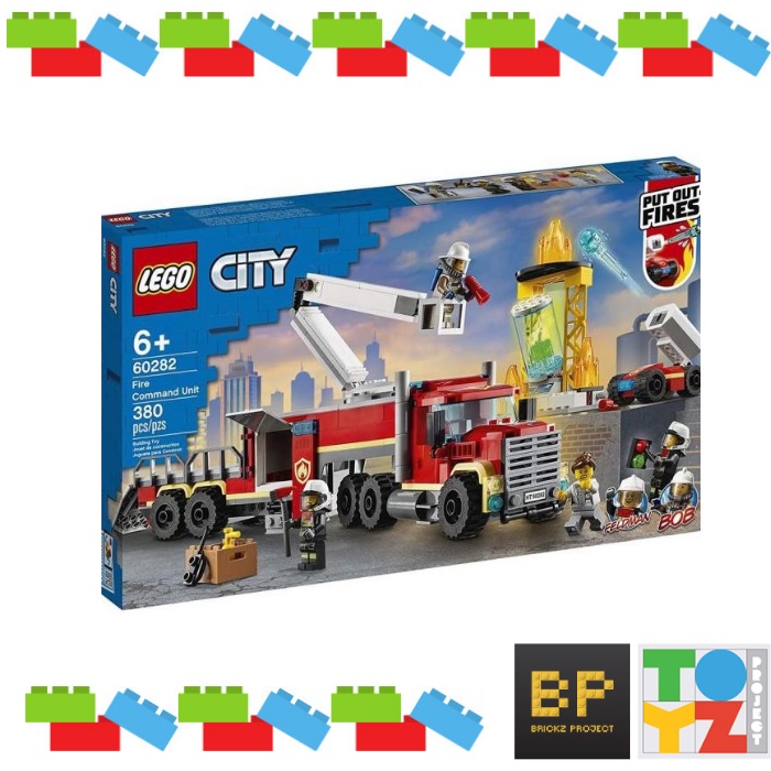 Jual Lego 60282 City Fire Command Unit | Shopee Indonesia
