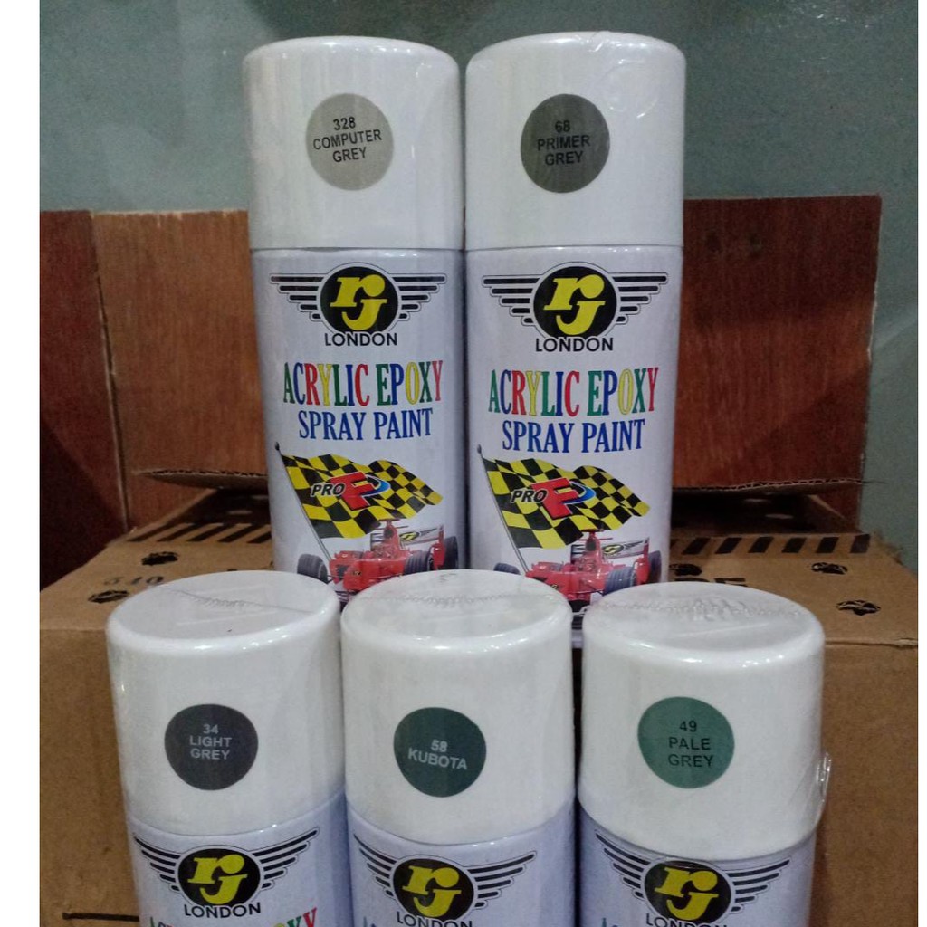 Jual Pilok Pilox RJ London Warna Grey / Abu2 / Kubota / Light Grey ...