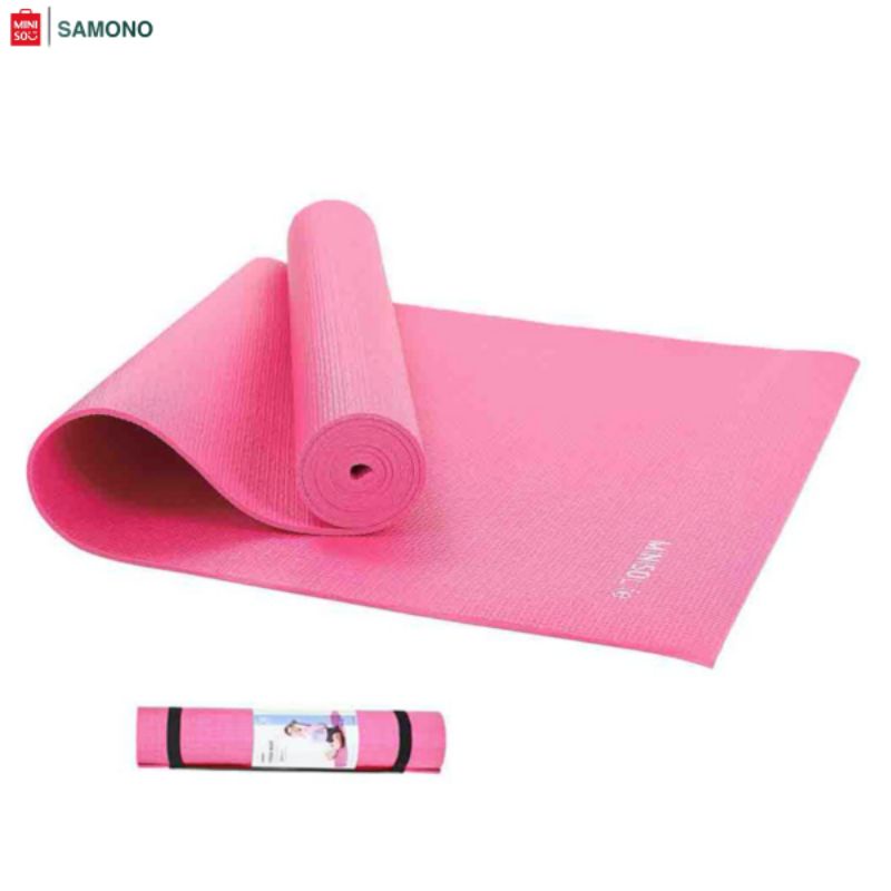 Jual MINISO 3MM COMFORTABLE YOGA MAT | MATRAS YOGA | Shopee Indonesia
