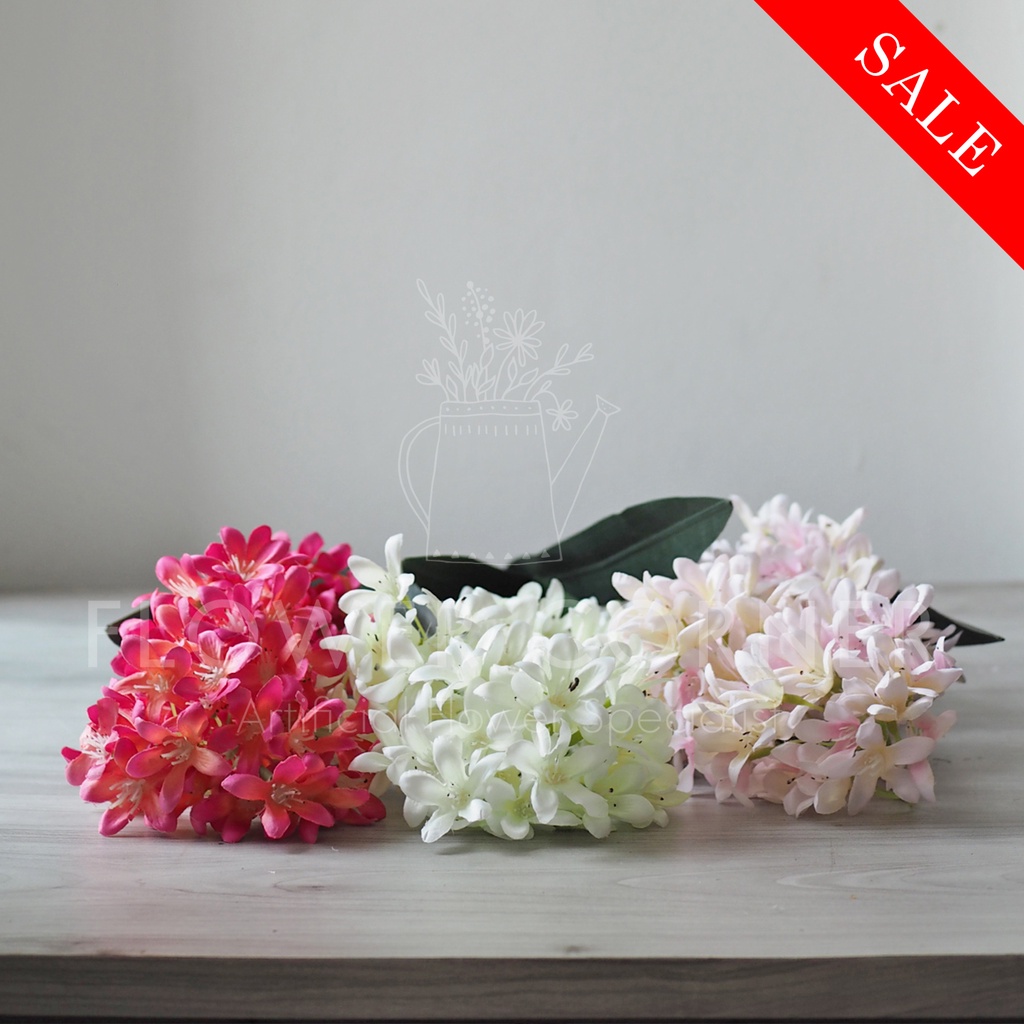Jual Bunga Artificial Agaphantus Spray dengan Daun (B18073) | Shopee ...