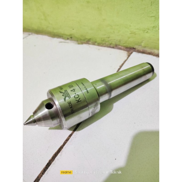 Jual senter bubut senter putar mt4 life centre tail stock merk KABUTO ...