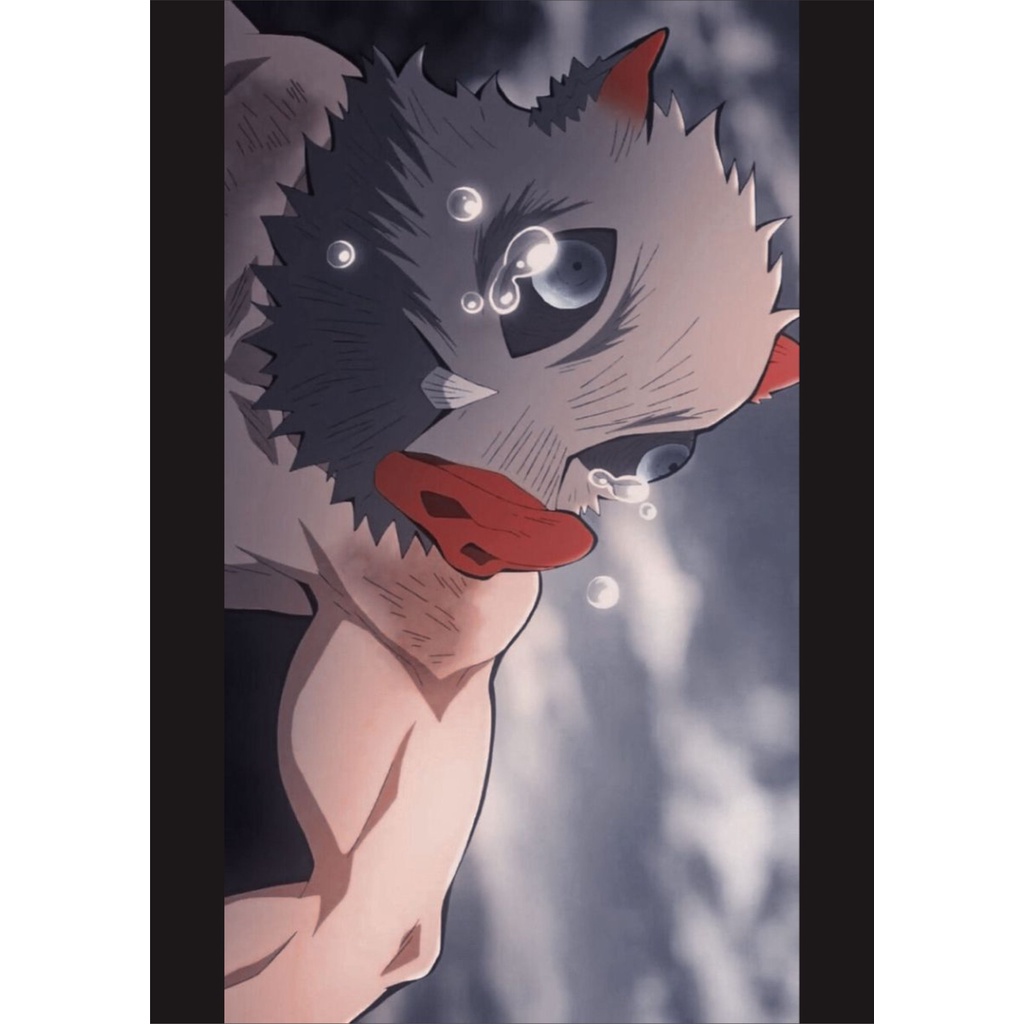 Jual Poster Dinding INOSUKE HASHIBIRA Anime Manga Kimetsu No Yaiba ...