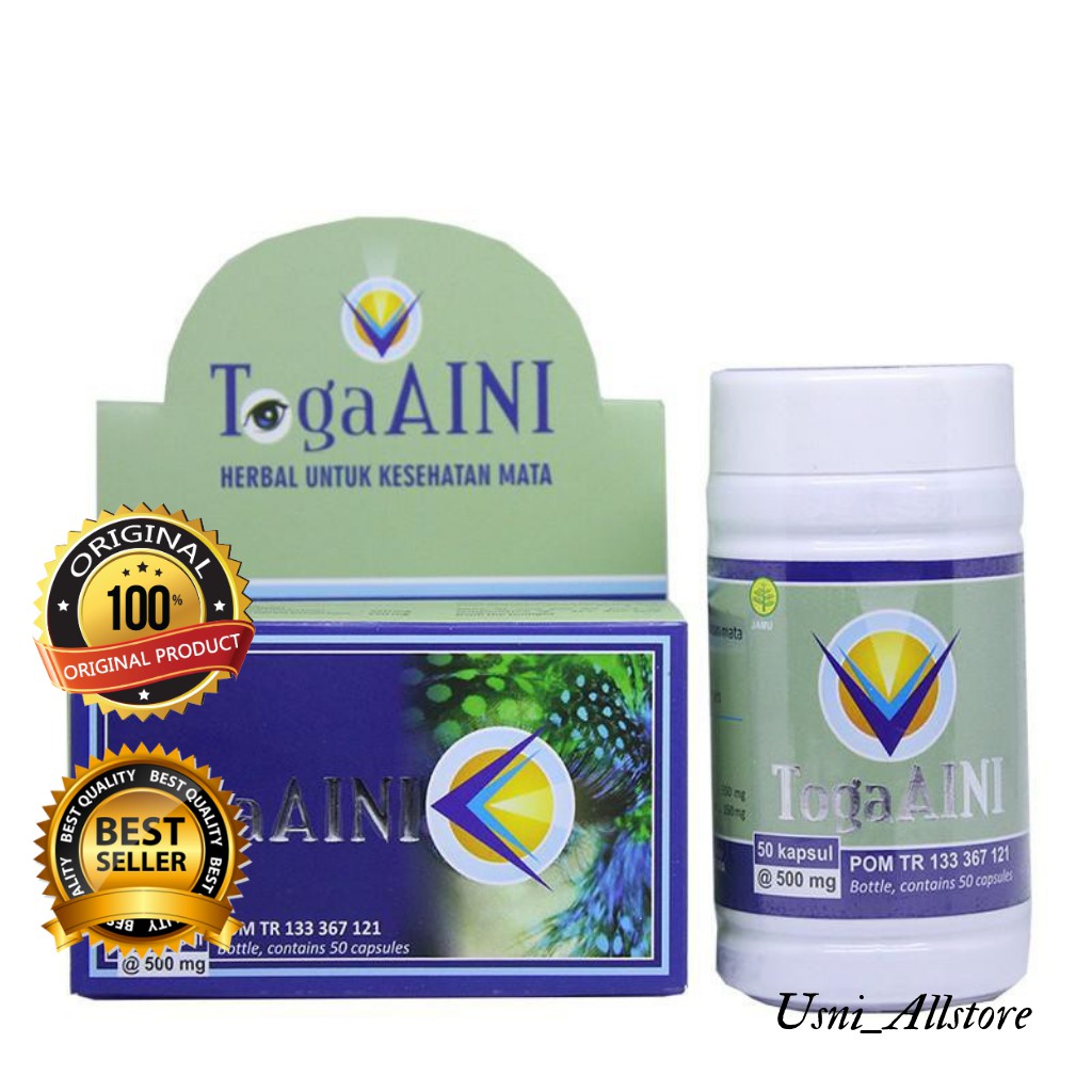 Jual TOGA AINI HERBAL KESEHATAN MATA ORIGINAL 100% Limited | Shopee ...
