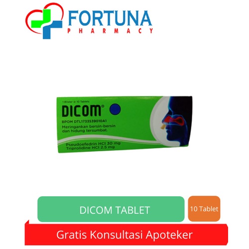 Jual DICOM 10 TABLET | Shopee Indonesia