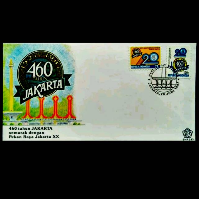 Jual SHP Perangko Indonesia Serie Pekan Raya 460thn Jakarta 1987 ...