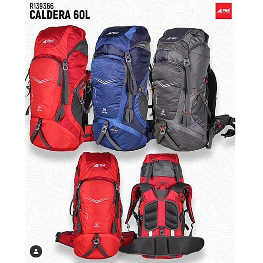 Jual TAS CARRIER AREI CALDERA 60L ORIGINAL FREE COVERBAG | RANSEL ...