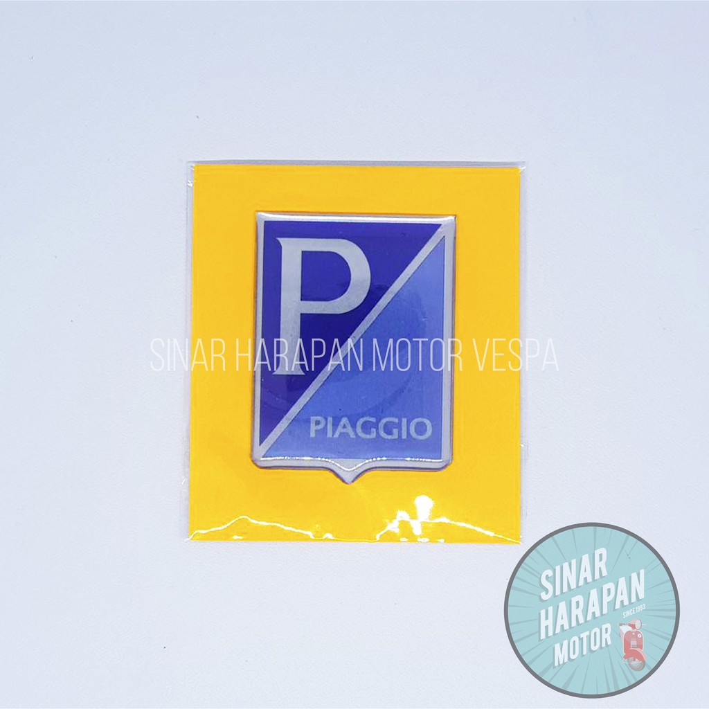Jual Emblem / Badge / Stiker / Logo Vespa Piaggio Cung - III | Shopee ...