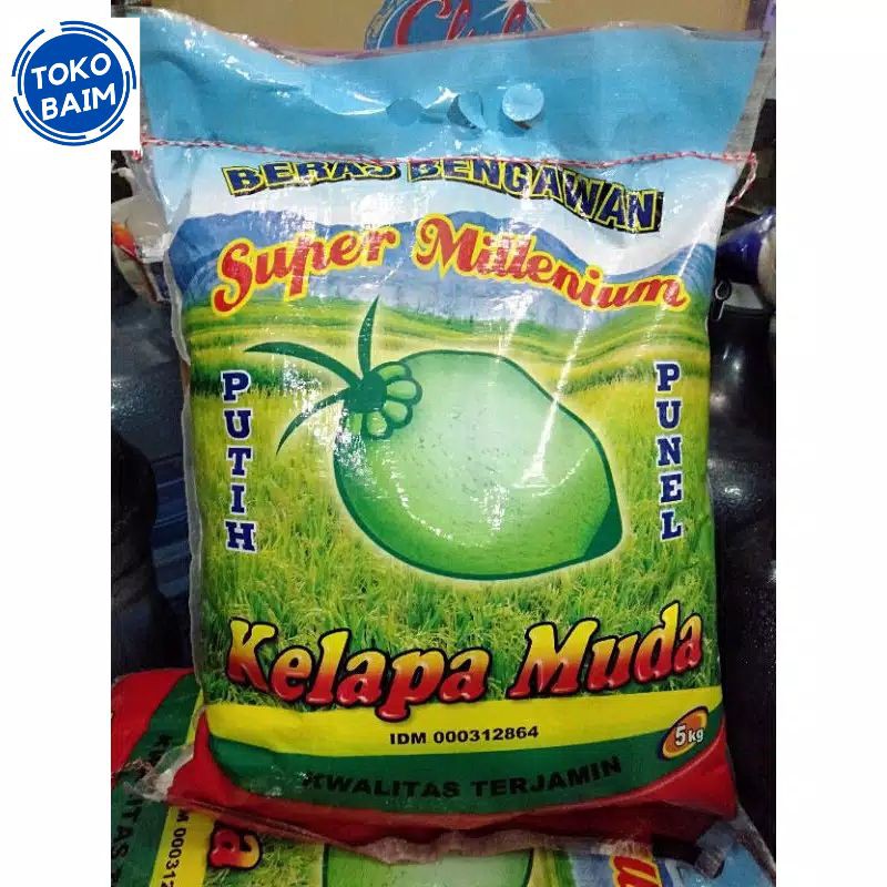 Jual BERAS KELAPA MUDA 5 kg | Shopee Indonesia