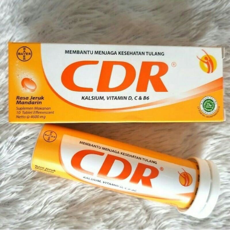 Jual CDR VITAMIN C isi 10 tube EXP 11 2025 | Shopee Indonesia
