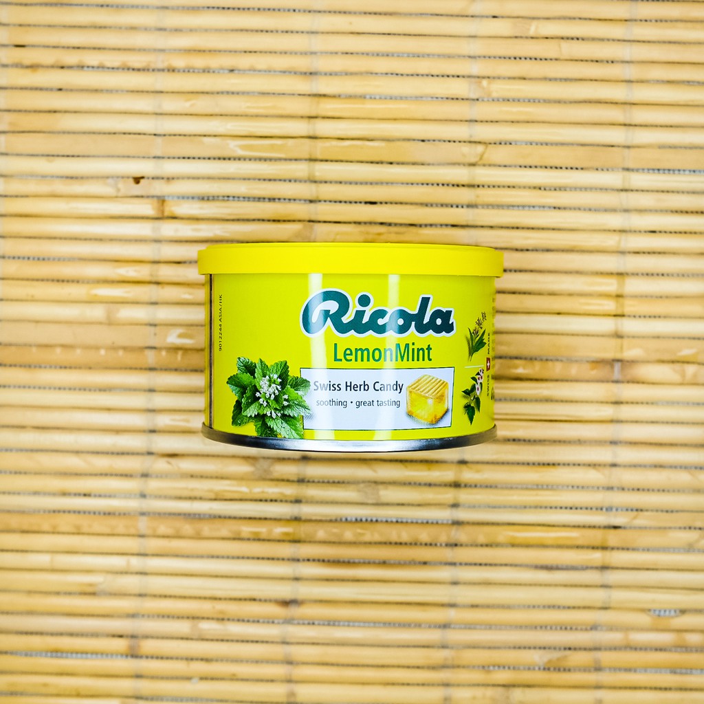 Jual Permen rasa Lemon Mint RICOLA - 100g | Shopee Indonesia