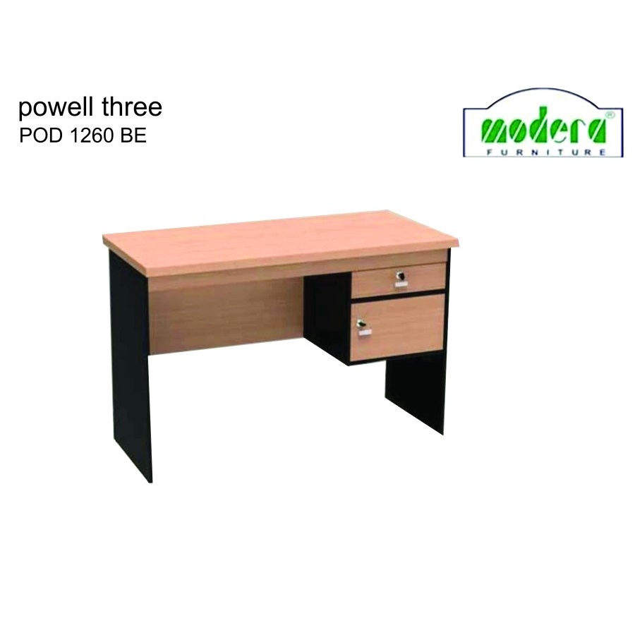 Jual MEJA MODERA POWELL THREE (1260 BE) | Shopee Indonesia