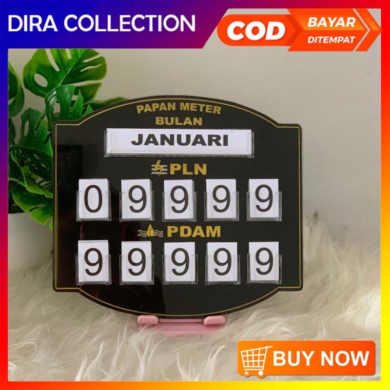 Jual DiRa_Collection25 | METERAN PLN PDAM AKRILIK | PAPAN METERAN ...