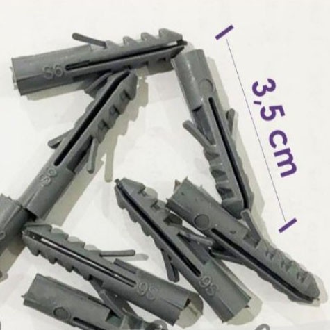 Jual Ecer 1pc Angkur S6 Fiser Dinding Sistem Kerja Seperti Jangkar ...