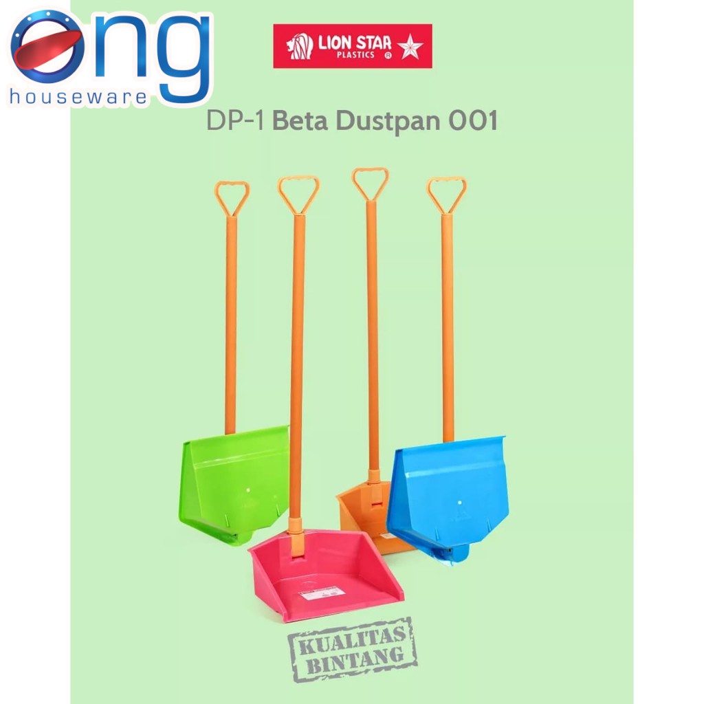 Jual Ong Houseware - Pengki Serokan Sampah Plastik Dustpan Lion Star DP ...