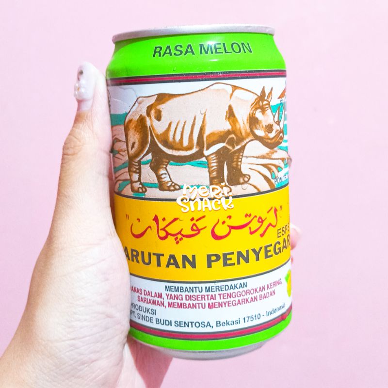 Jual [ 3 Pcs ] Sinde Larutan Penyegar Cap Badak 320ml / Melon / Jeruk ...