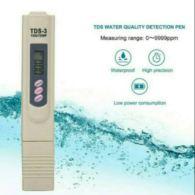 Jual TDS-3 Meter - Alat Ukur Konsentrasi PPM Air Nutrisi Hidroponik | Shopee Indonesia