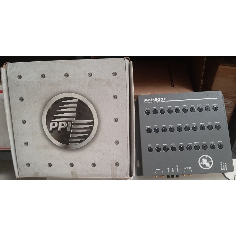 Jual Ekualizer Equalizer Precision Power PPI EQ 31 Second | Shopee Indonesia