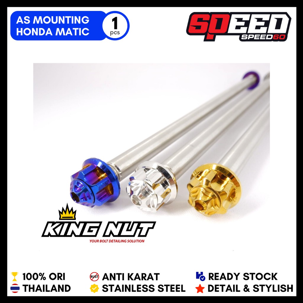 Jual Probolt As Monting Mounting Mesin Honda Scoopy Beat Vario 125 150 ...