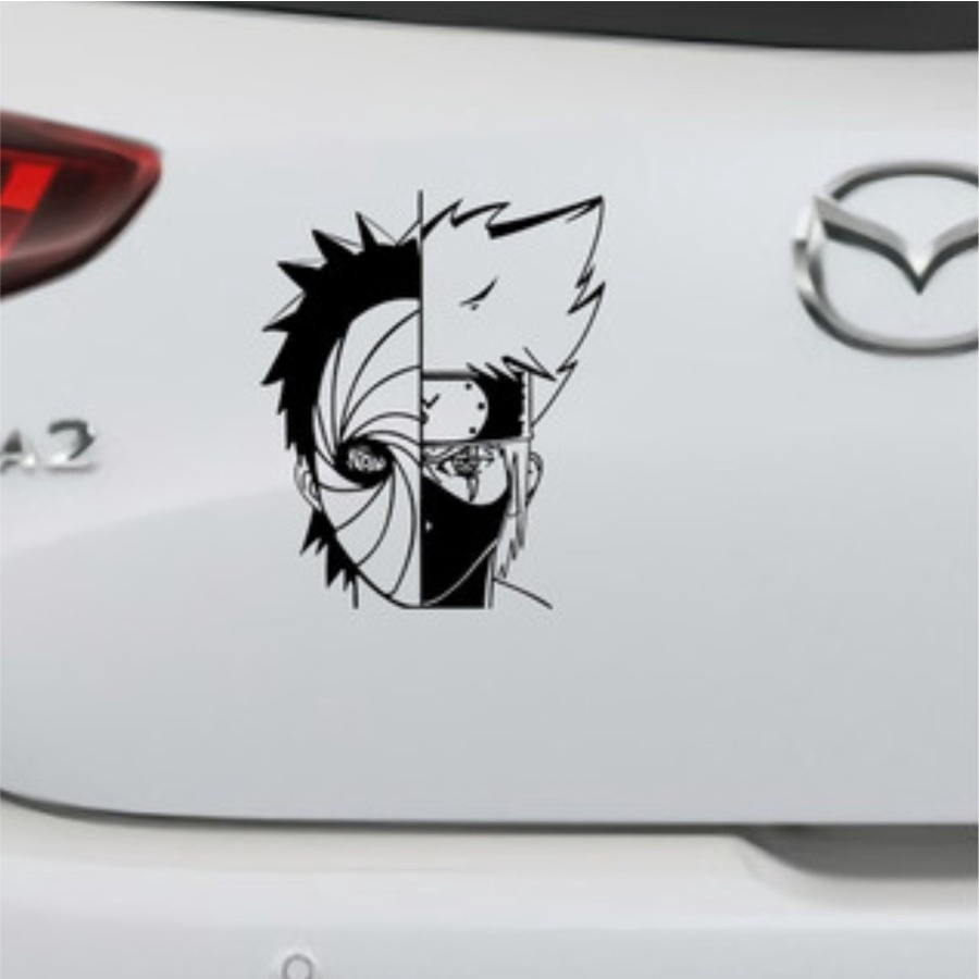 Jual STIKER ANIME NARUTO BODY MOBIL KEREN CUTTING STICKER MOBIL OBITO ...
